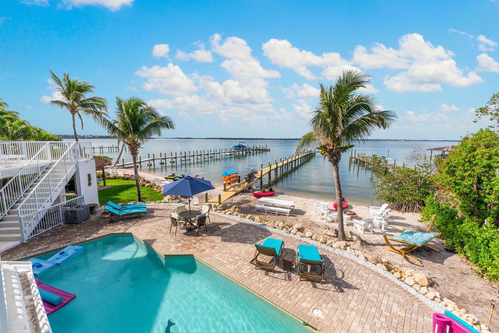 Aquarius North: Riverfront Beach House Rental with Pool in Florida