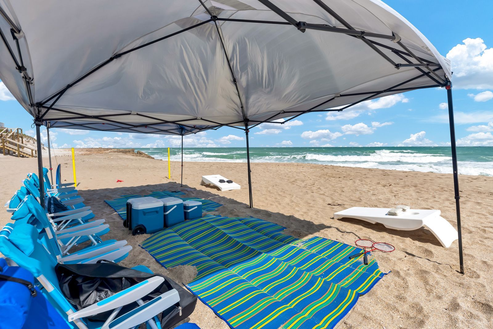 Aquarius Oceanside: Stuart FL Beachfront Rental with River Access