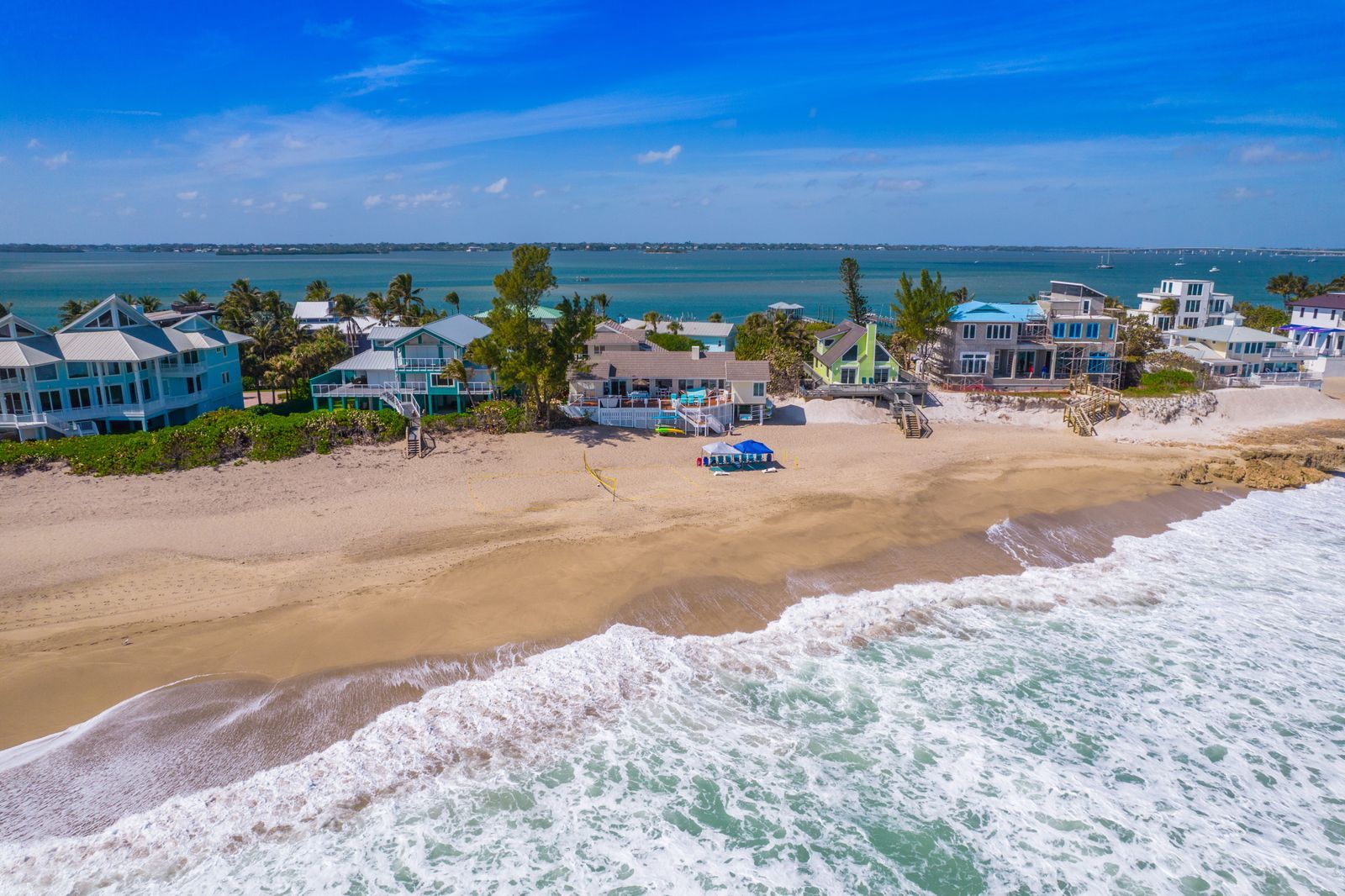 Aquarius Oceanside: Stuart FL Beachfront Rental with River Access