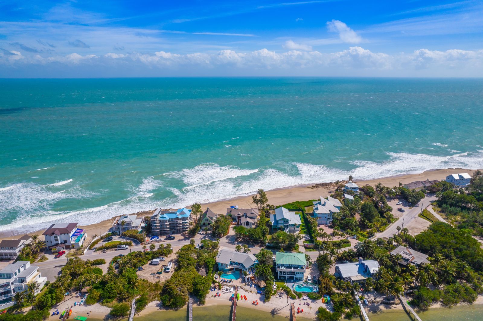 Aquarius Oceanside: Stuart FL Beachfront Rental with River Access